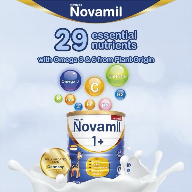 Novamil 1+ for Balanced Nutrition 1-3 Years Old (800g) | Shopee Malaysia