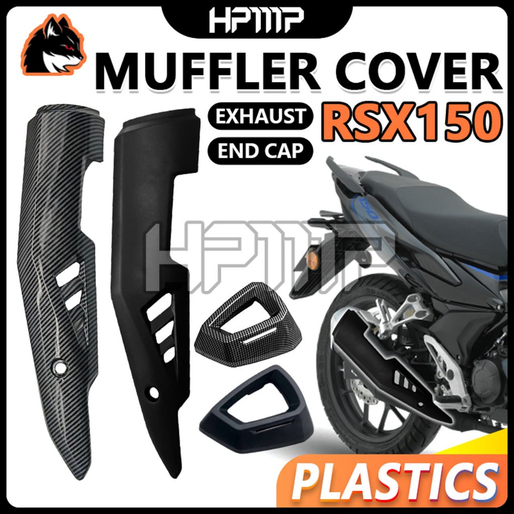 RSX150 RSX RS150 V3 Winner-X Exhaust Pipe Cover End Cap Muffler ...