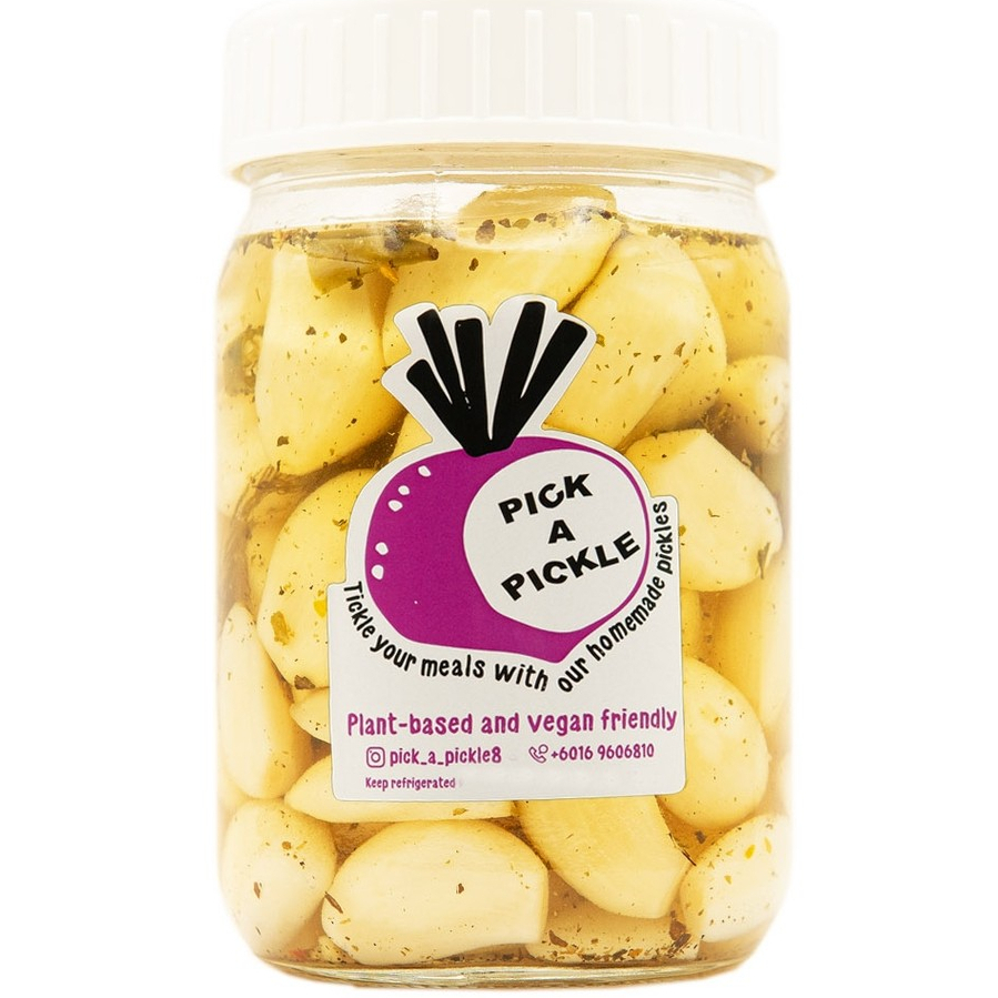 Pick A Pickle Signature Best Seller Garlic Pickle (Plant base / Vegan ...