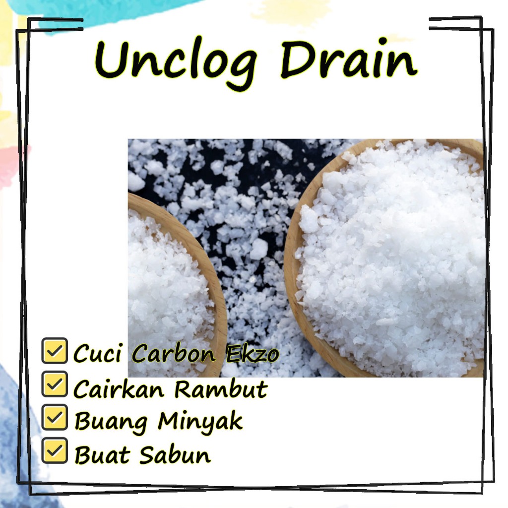 SODA ASH DENSE (SODIUM CARBONATE) Soda Api Clog remover Buat Sabun ...
