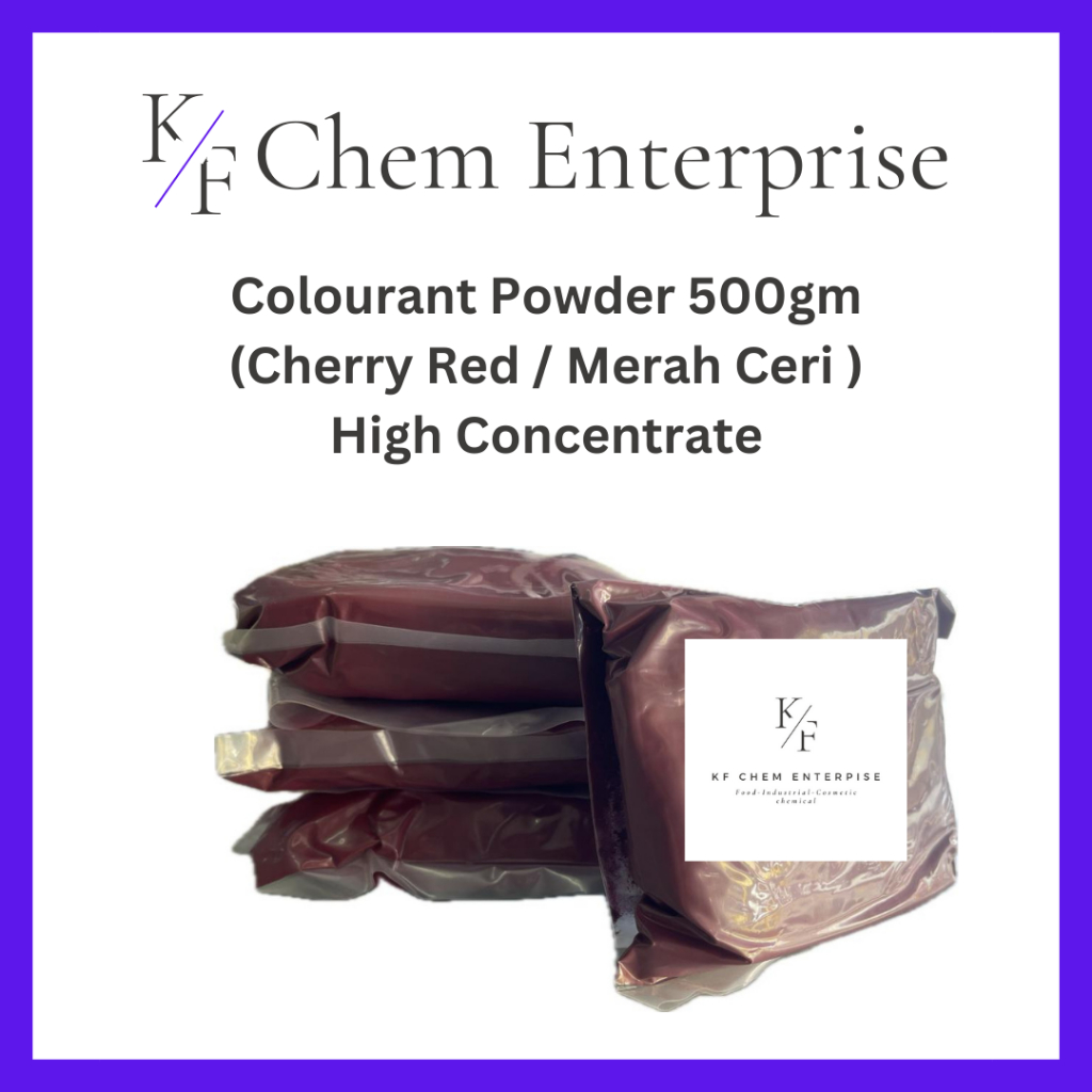 Food Colouring powder 500GM / Cherry Red / Merah Ceri | Shopee Malaysia