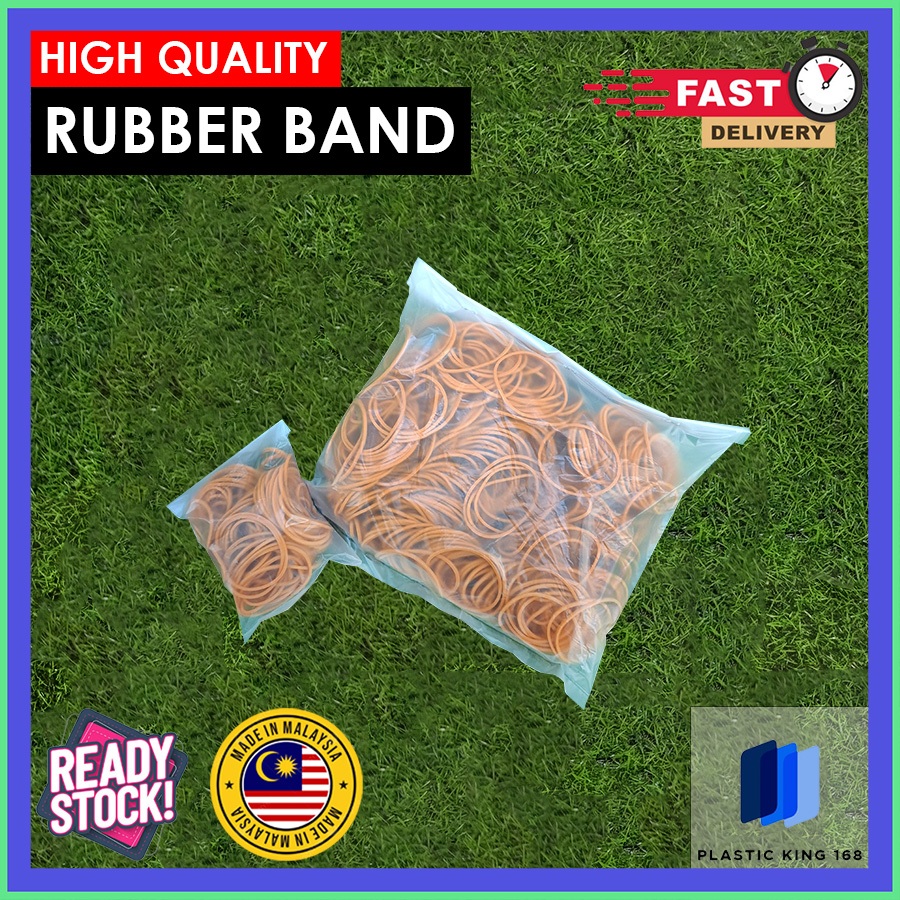 Tali Getah Gelang Elastik | Rubber Band High Quality , 100 Pcs / 200 ...