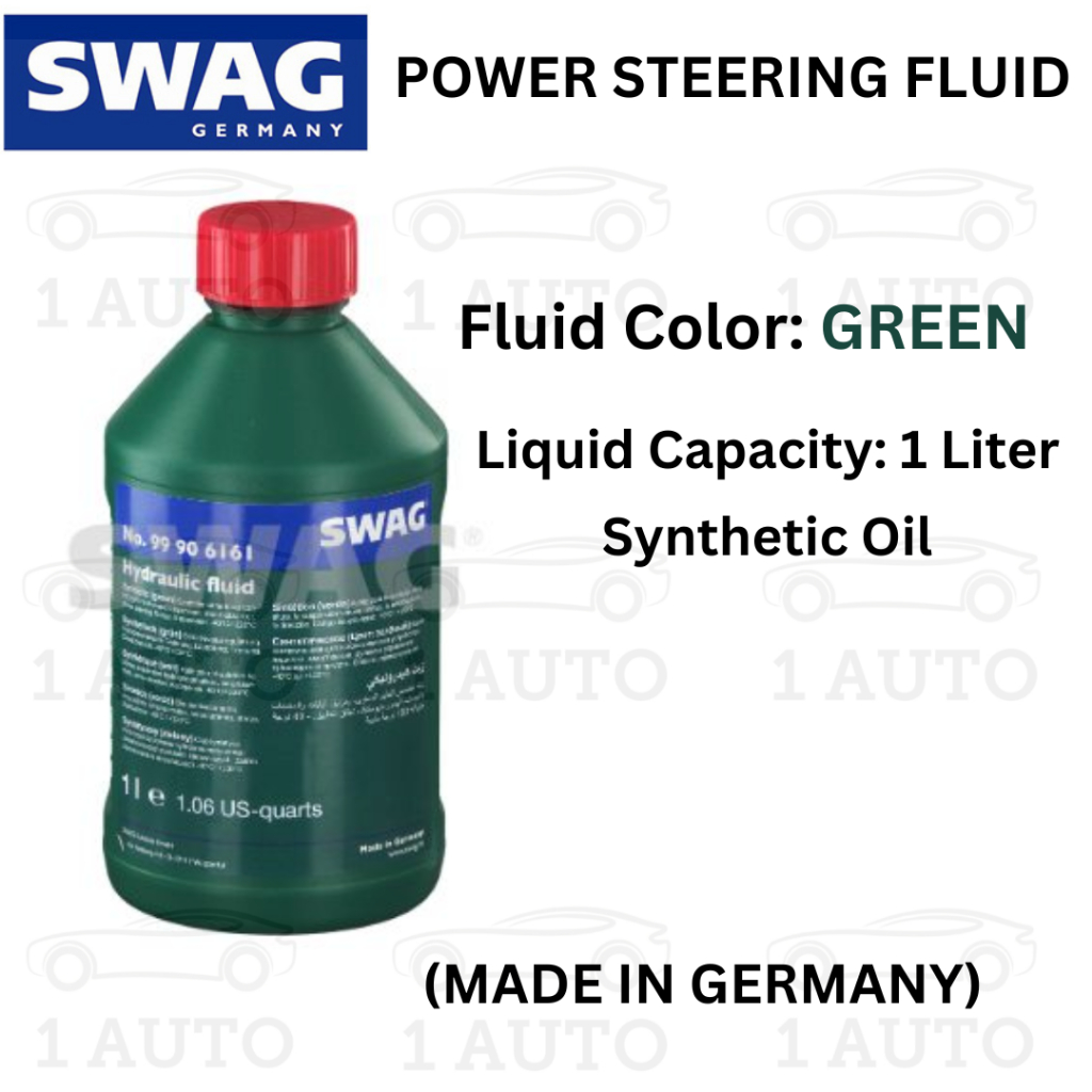 SWAG GERMANY SYNTHETIC POWER STEERING FLUID OIL CHF-11S (1LITER) BMW ...