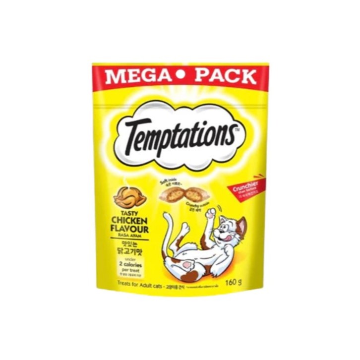 Temptations Mega Pack Chicken {160G} Expiry: 1/6/2026 (Clearance) | Shopee Malaysia