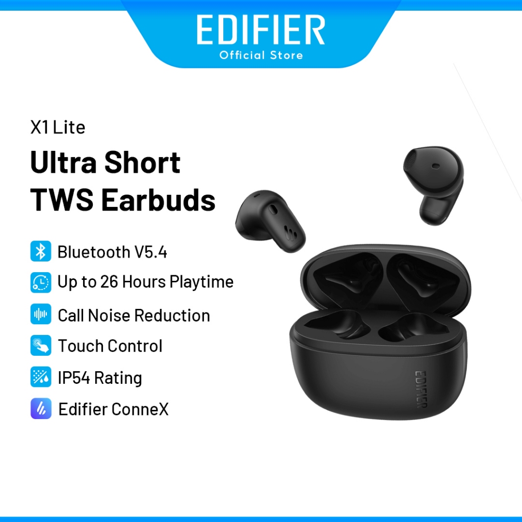 Edifier X1 Lite True Wireless Earphones with EDIFIER ConneX ...