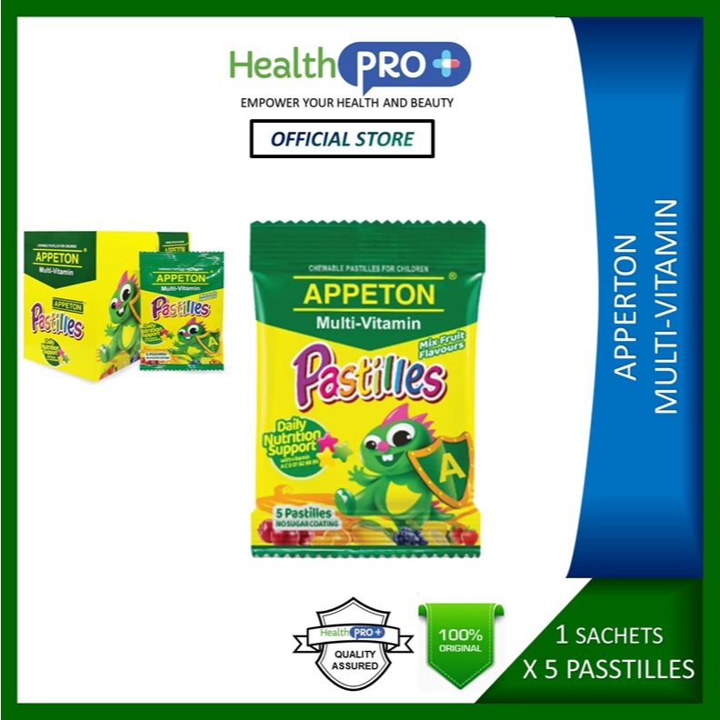 (EXPIRY: 06/25) APPETON PASTILLES A-Z Kid's Vitamin C 5S (1 SACHET ...