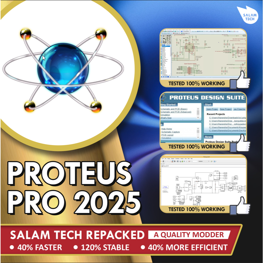 Proteus v9 ⚡ LIFETIME PREMIUM ⚡ LIFETIME ACTIVATED ⚡ GOOD SUPPORT ...