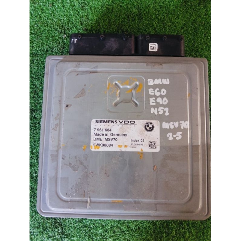 BMW E90, E60 N52 2.5 MSV70 ENGINE CONTROL UNIT (ECU) | Shopee Malaysia