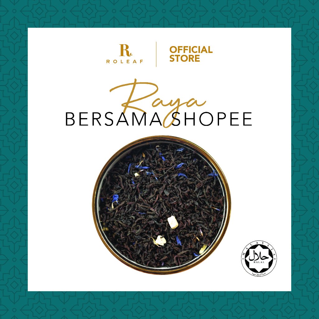 Roleaf Elegant Earl Grey Black Tea | Shopee Malaysia