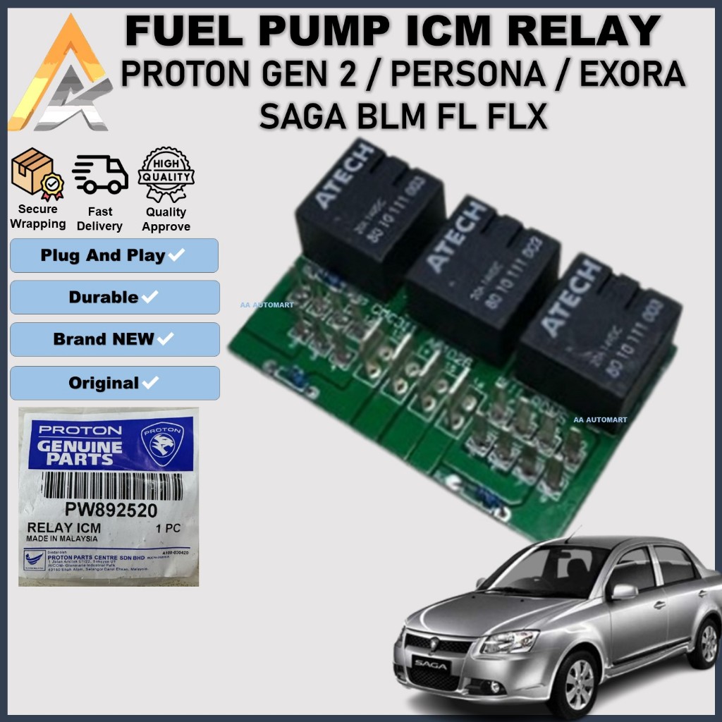 Warranty PW892520 PROTON GEN2 / PERSONA / SAGA BLM / FL / FLX / EXORA ...
