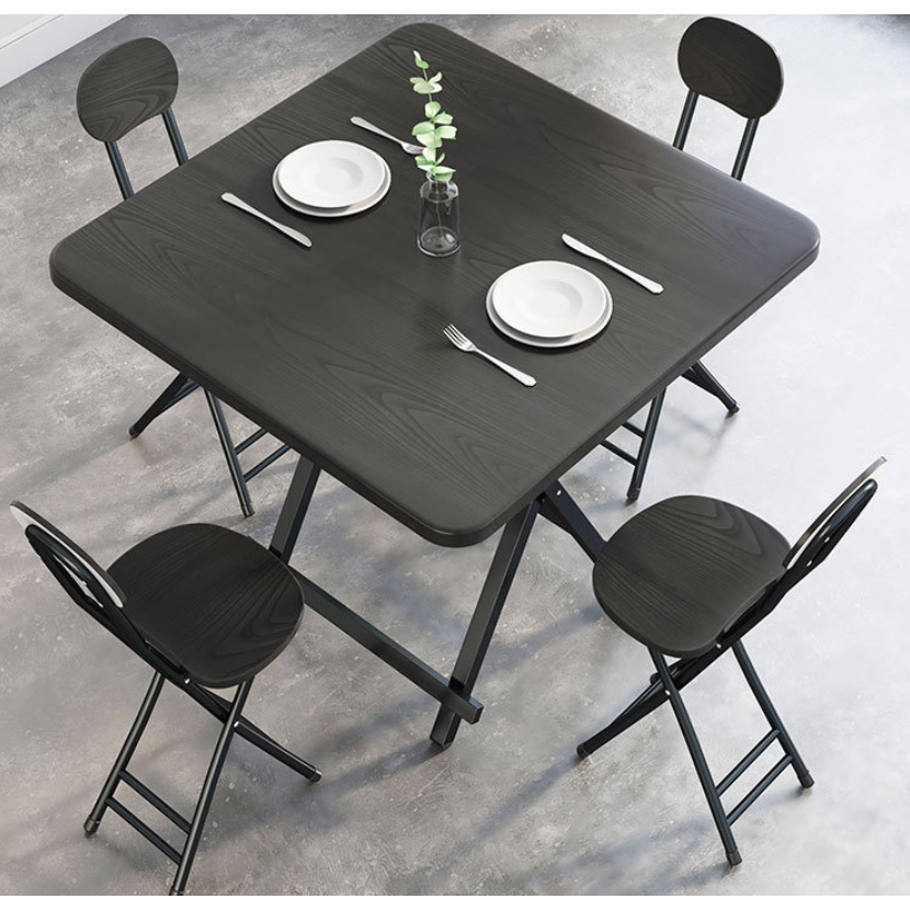Livingroom Dining Table Foldable Table Simple Folding Portable Table ...