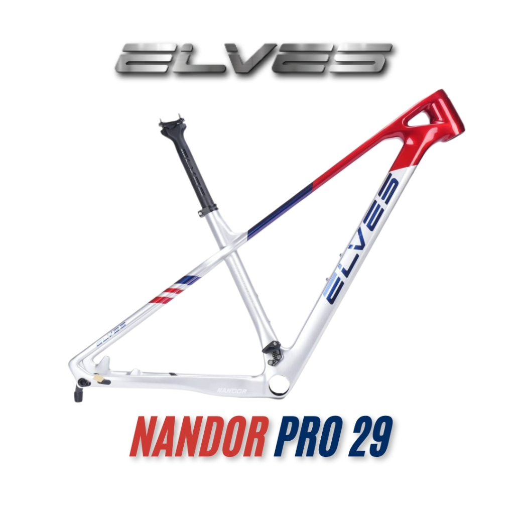 ELVES NANDOR PRO 29" MTB Carbon Frameset | Lightweight & Durable MTB ...
