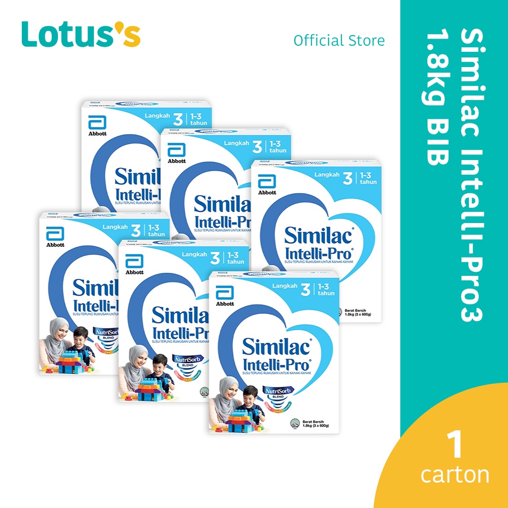 Similac Intelli Pro 3 (1.8kg X 6) | Shopee Malaysia