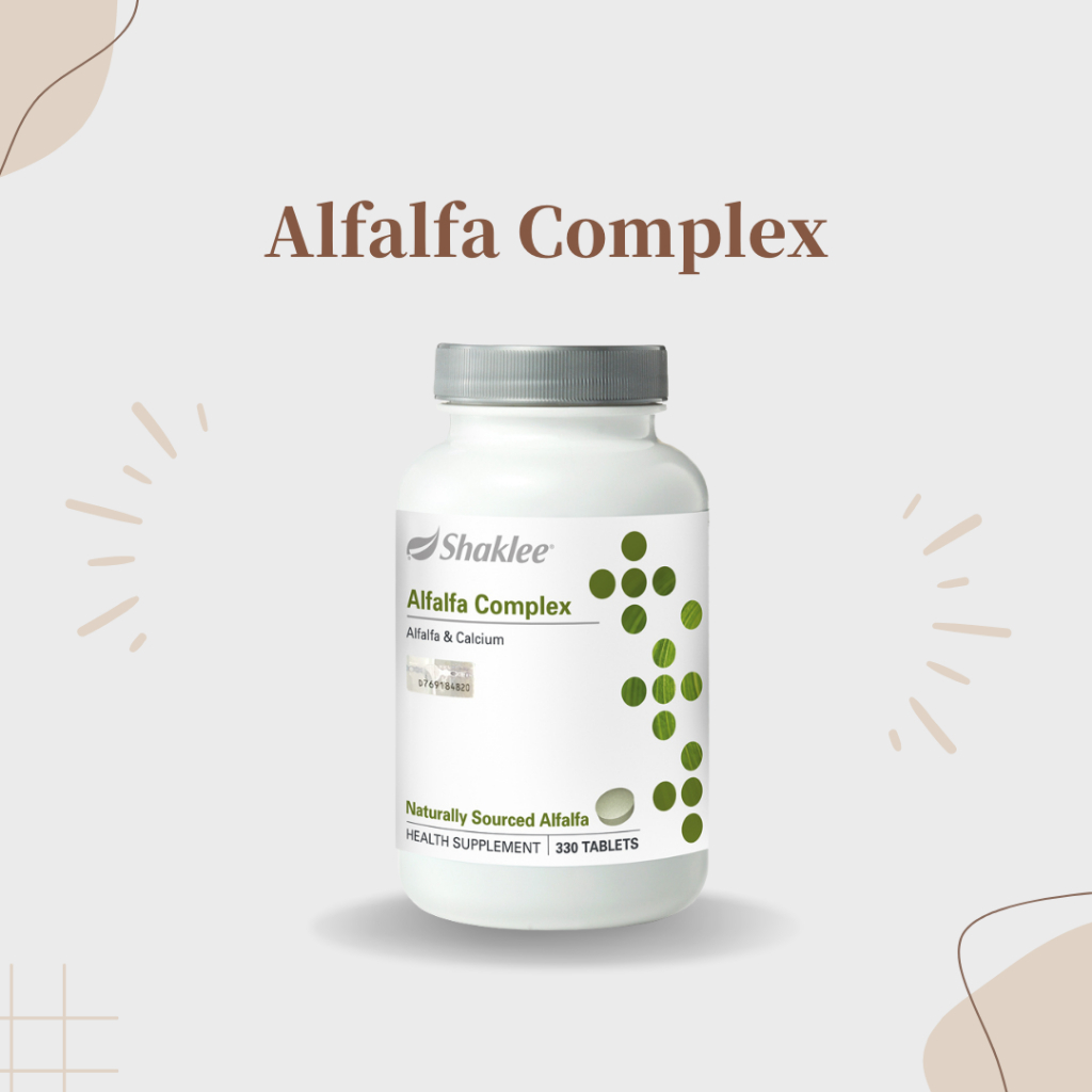 Shaklee Alfalfa Complex (330 Tablets) | Shopee Malaysia