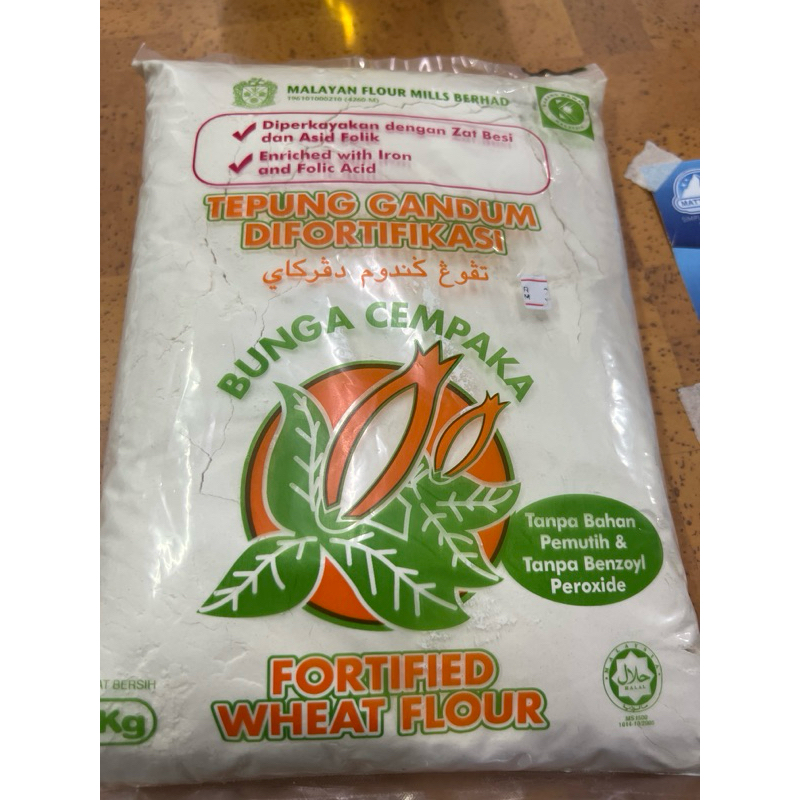 tepung gandum cap cempaka 1 kg / flour | Shopee Malaysia