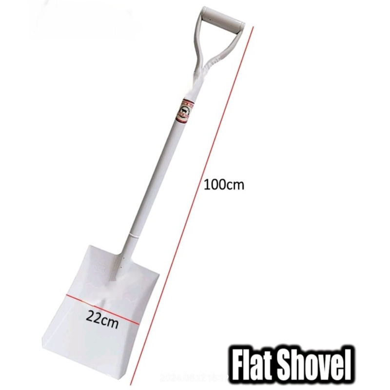 🔥Ready Stock🔥[Square/Point]Iron Bull Heavy Duty Shovel With Steel ...