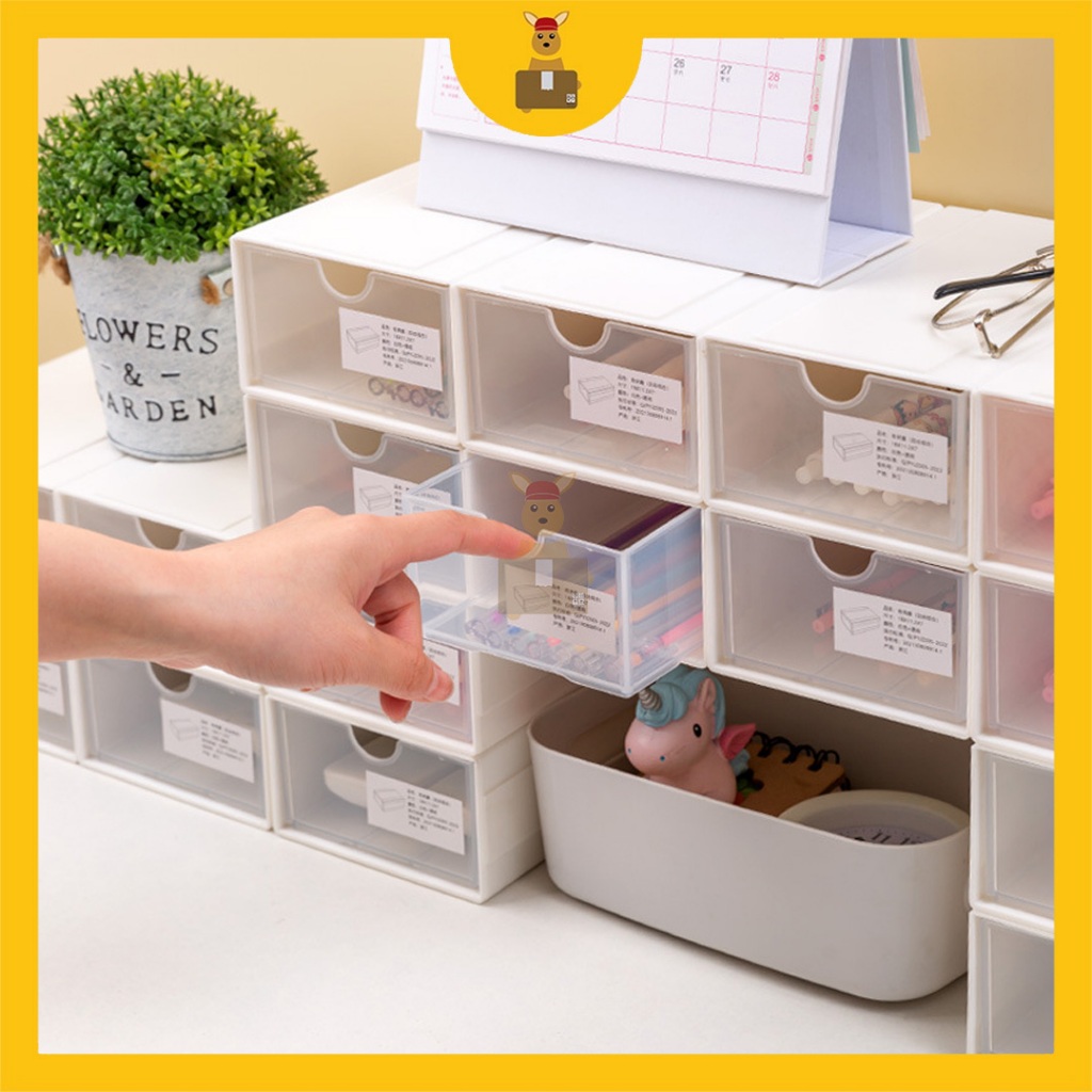 Self Design Assemble Small Table Organizer Drawer Decoration Office ...
