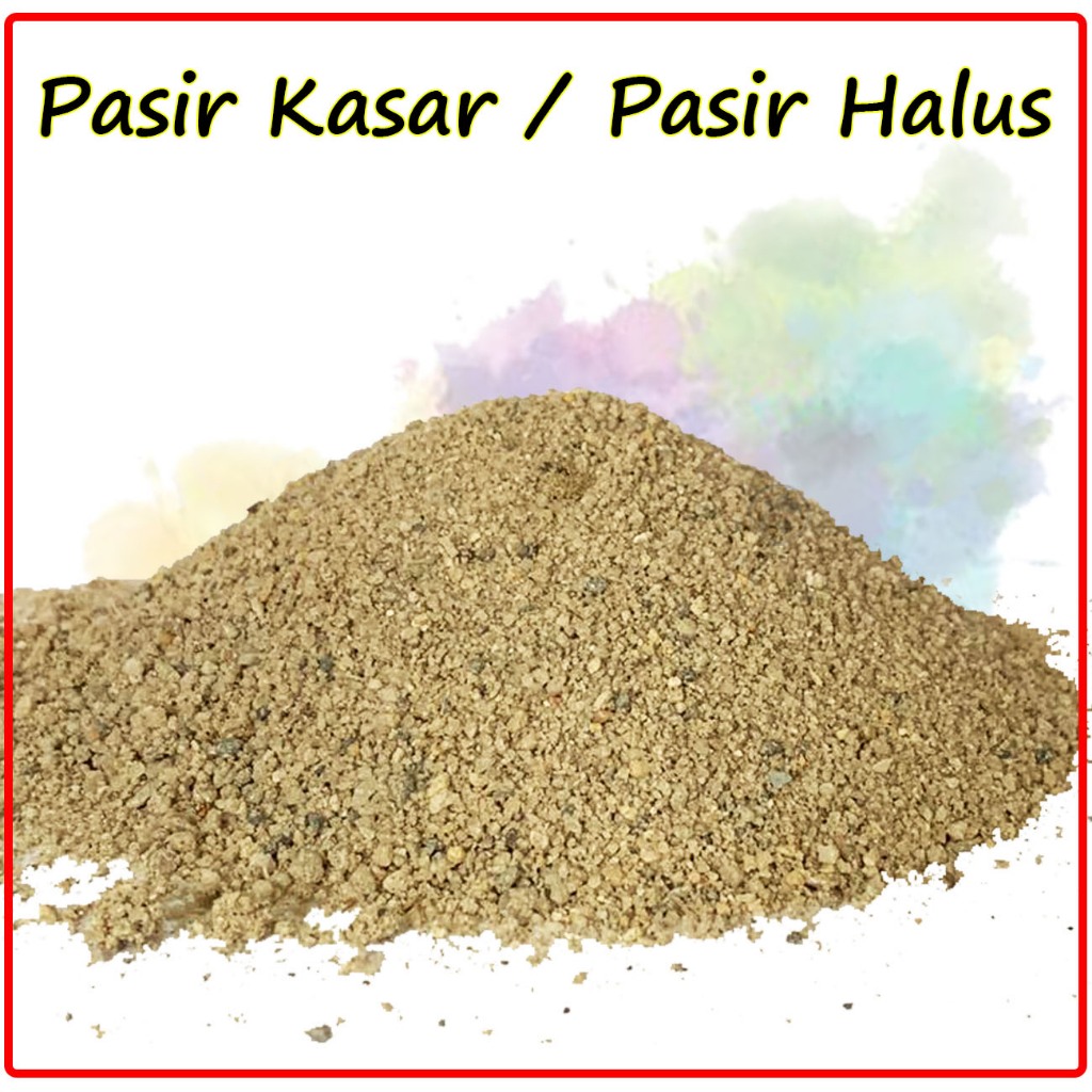 Pasir Kasar Pasir Halus Sand Coarse Sand Fine For Cement Mix Concrete ...
