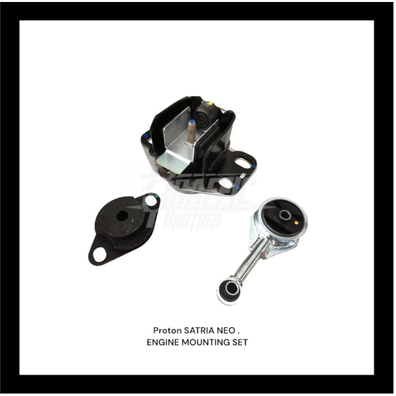 Proton SATRIA NEO . ENGINE MOUNTING SET | Shopee Malaysia