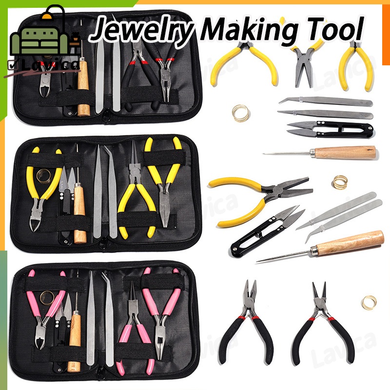 【MY】8pcs Jewelry Making Tool Set for jewelry making DIY Kits Cutting ...