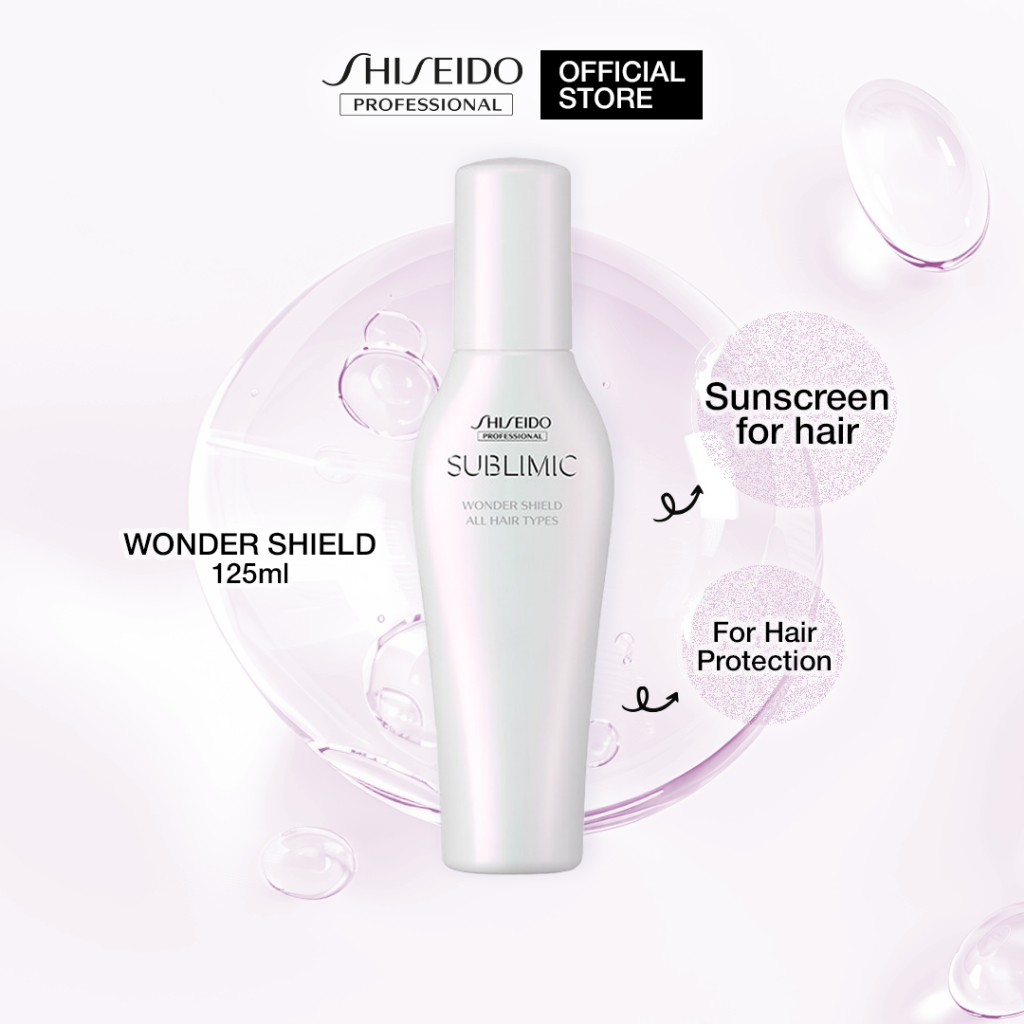 SHISEIDO PROFESSIONAL Sublimic Wonder Shield - For Hair Protection (125ml) | Shopee Malaysia