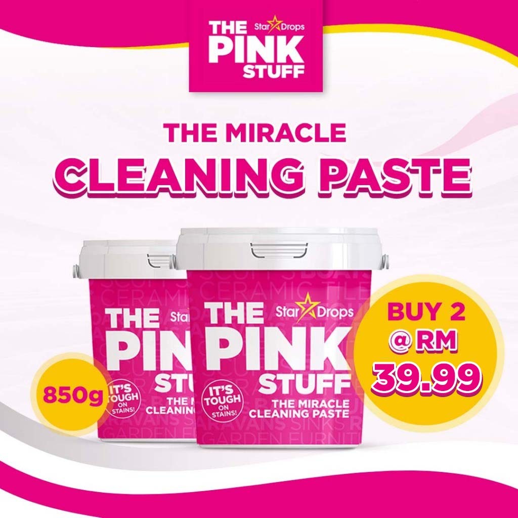 [Promotion Buy 2] The Pink Stuff The Miracle Cleaning Paste (850g) x 2 ...