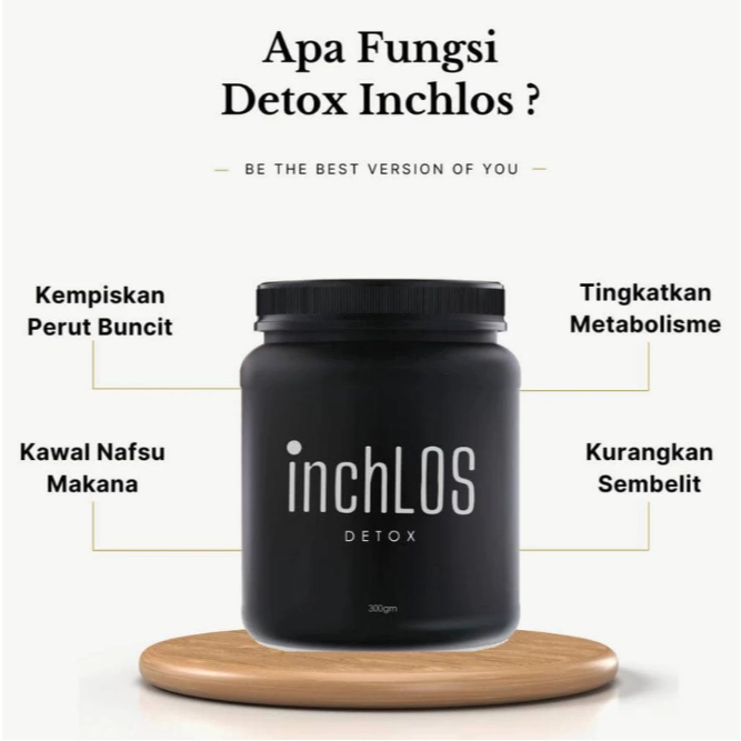 [24Hour Shipping] InchLos Detox Slimming Kurus Sihat Bakar Lemak Produk ...