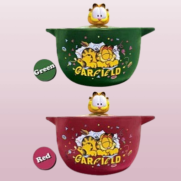 Nickelodeon Garfield Cassrole Cooking Pot 1.5L Green / Red Exclusive By ...