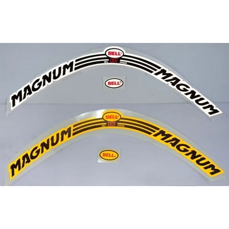 MAGNUM HELMET STICKER BELL MAGNUM | Shopee Malaysia
