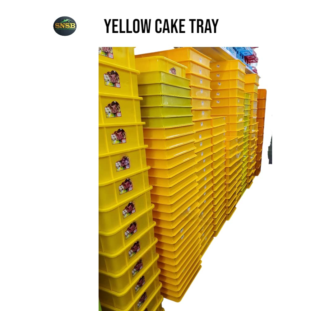 YELLOW CAKE TRAY / BREAD TRAY /PLASTIC CAKE TRAY /BAKERY TRAY / TRAY ...