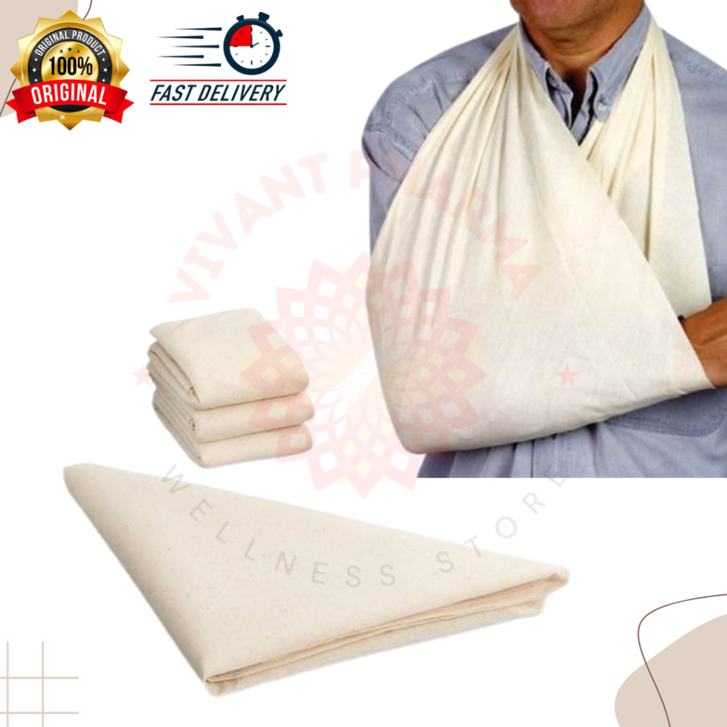 **READY STOCK** TRIANGULAR BANDAGE 90CMx90CMx127cm 1's | KAIN ANDUH ...
