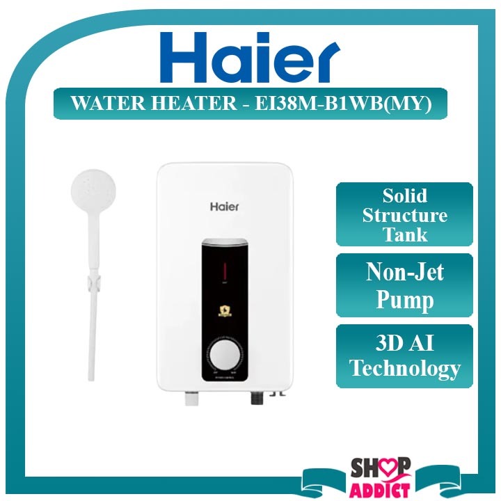 Haier Water Heater without PUMP EI38M-B1WB(MY) REPLACEMENT FOR EI36L1(B ...
