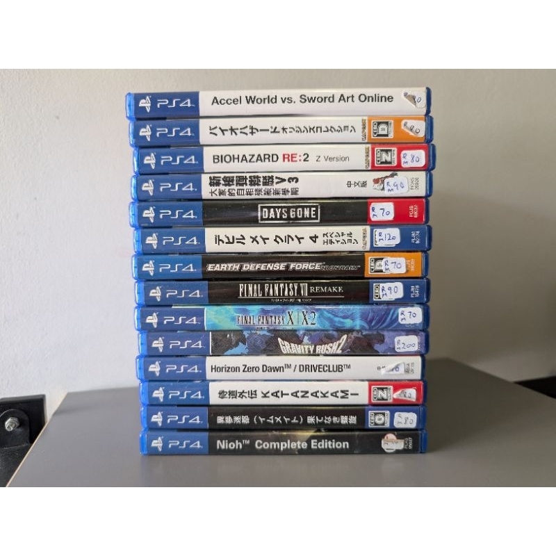 Various USED PS4 Games Lot A-Z English Playstation 4 | Shopee Malaysia