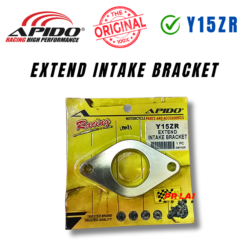 APIDO Y15ZR EXTEND INTAKE BRACKET LEBIH TEBAL Y15 YAMAHA RACING ...
