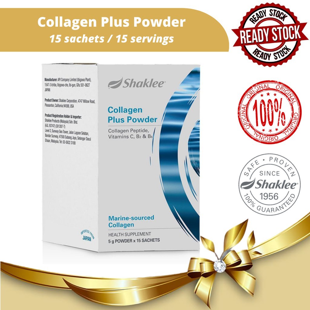 [TOP SALE] 🔥In Stock🔥Shaklee Collagen Plus Powder (15 Sachet) | Shopee ...