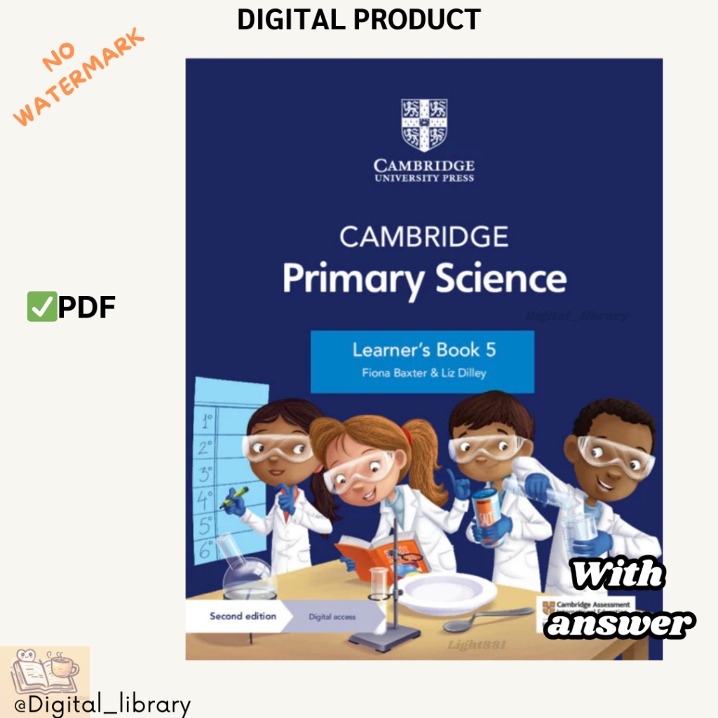 Primary Science Learner's Book 5 / Answers (Cambridge Primary Science ...