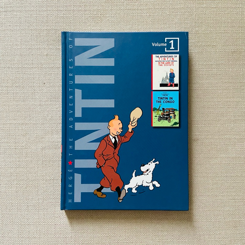 The Adventures of Tintin Volume 1 Land of the Soviets Tintin In Congo ...