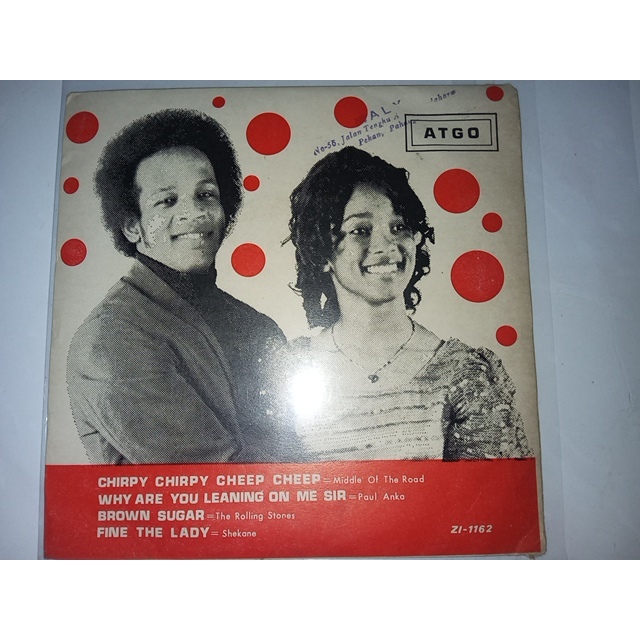 Piring Hitam EP Vinyl Mixed (The Rolling Stone, Paul Anka, Shekane ...