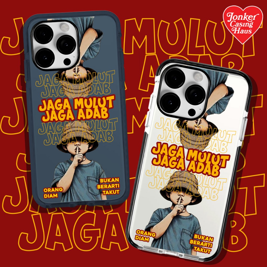 JAGA ADAB JAGA MULUT IP11 UNTIL 16PROMAX | Shopee Malaysia