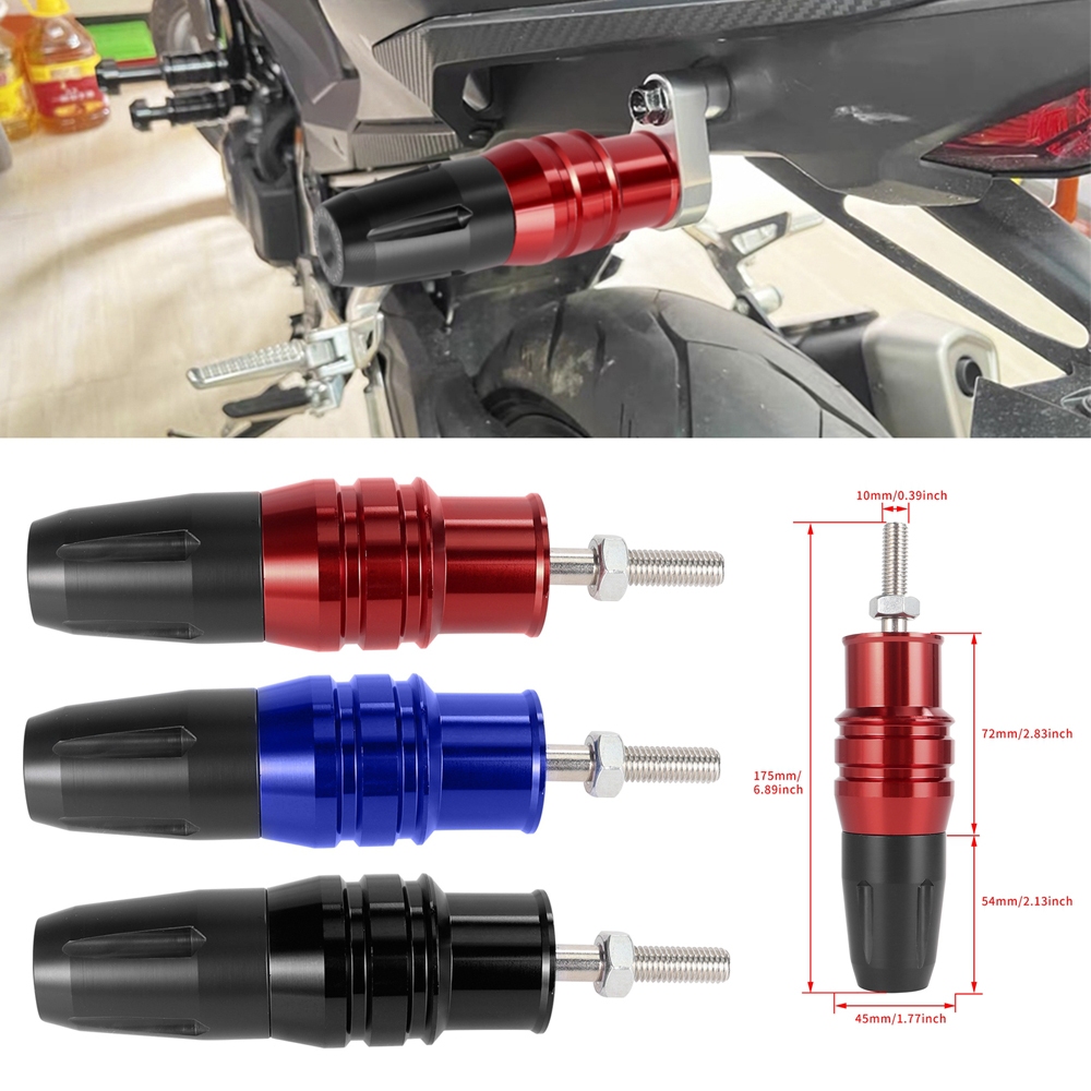 CNC Motorcycle Frame Exhaust Slider Crash Pad Protector Kawasaki Z900 ...
