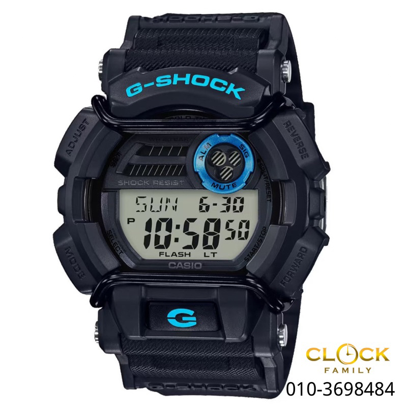 G-Shock Digital Black Resin Band Men Watch GD-400-1B2 | Shopee Malaysia