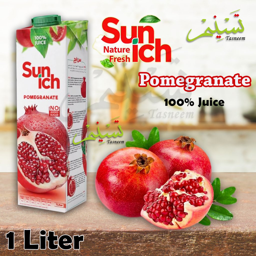 Sunich Jus | Juice | 1 Liter | sunich | pomegranate | buah delima | 1 ...