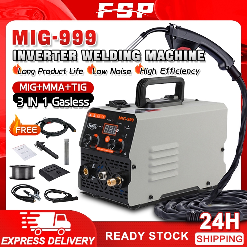 MIG Welding Machine Gasless Inverter Arc 3 in1 MIG/MMA/TIG -950 Welder ...