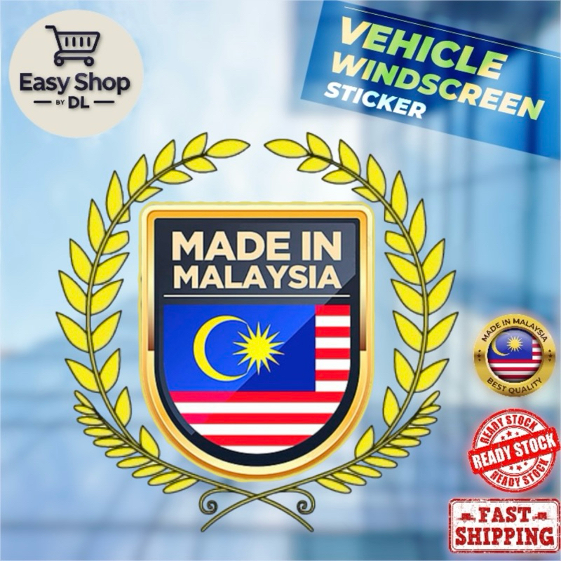 The Latest Version Static Windshields新款 Logo Sticker Ready Stock Car ...