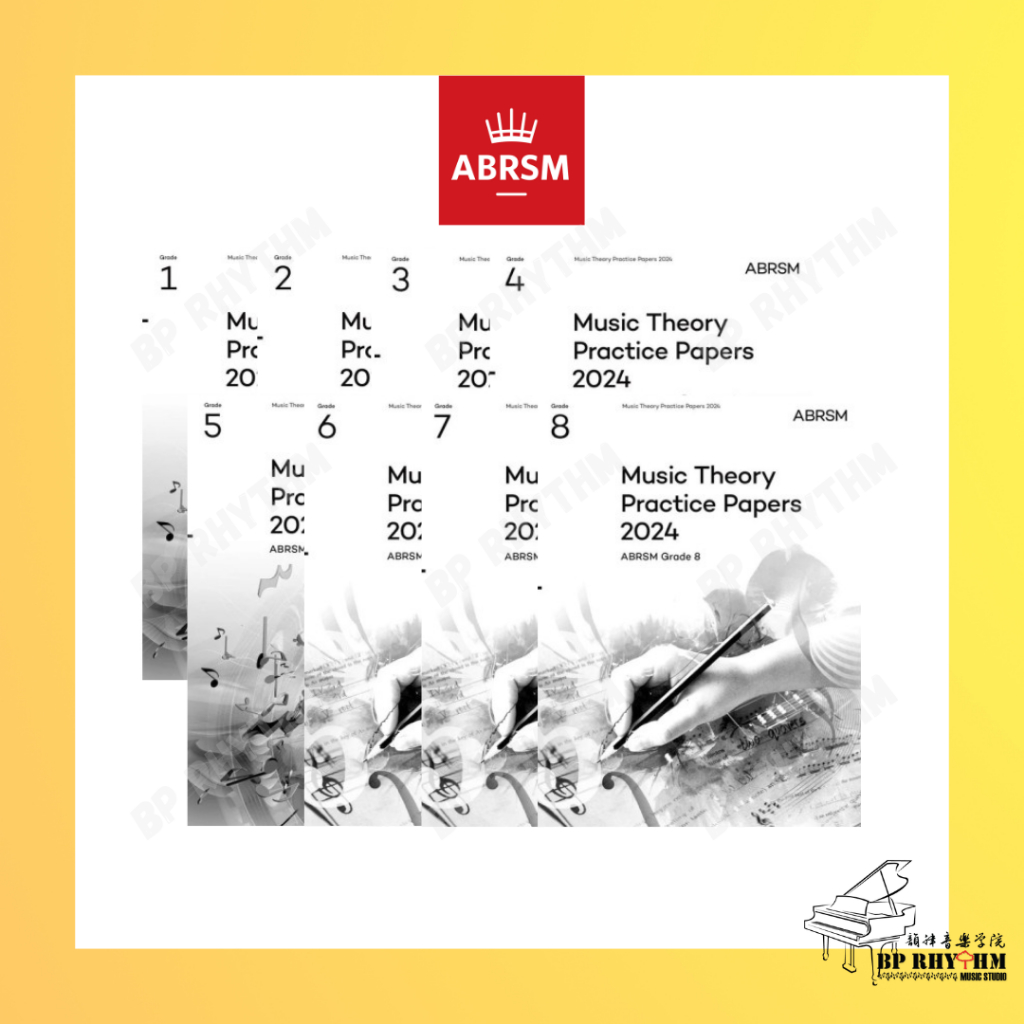 ABRSM Music Theory Practice Papers 2024 GD 1-8 | Shopee Malaysia