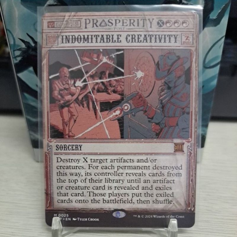 MTG Indomitable Creativity (OTP)(Mythic) | Shopee Malaysia