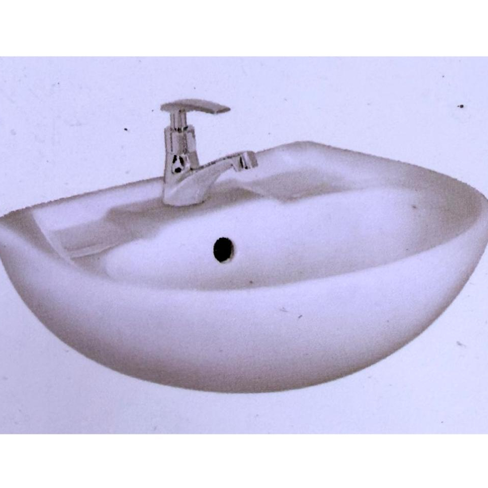 [CAN-L303-WB-S] Wash Basin L-303 +basin tap+32MM PVC BOTTLE TRAP C/W S ...