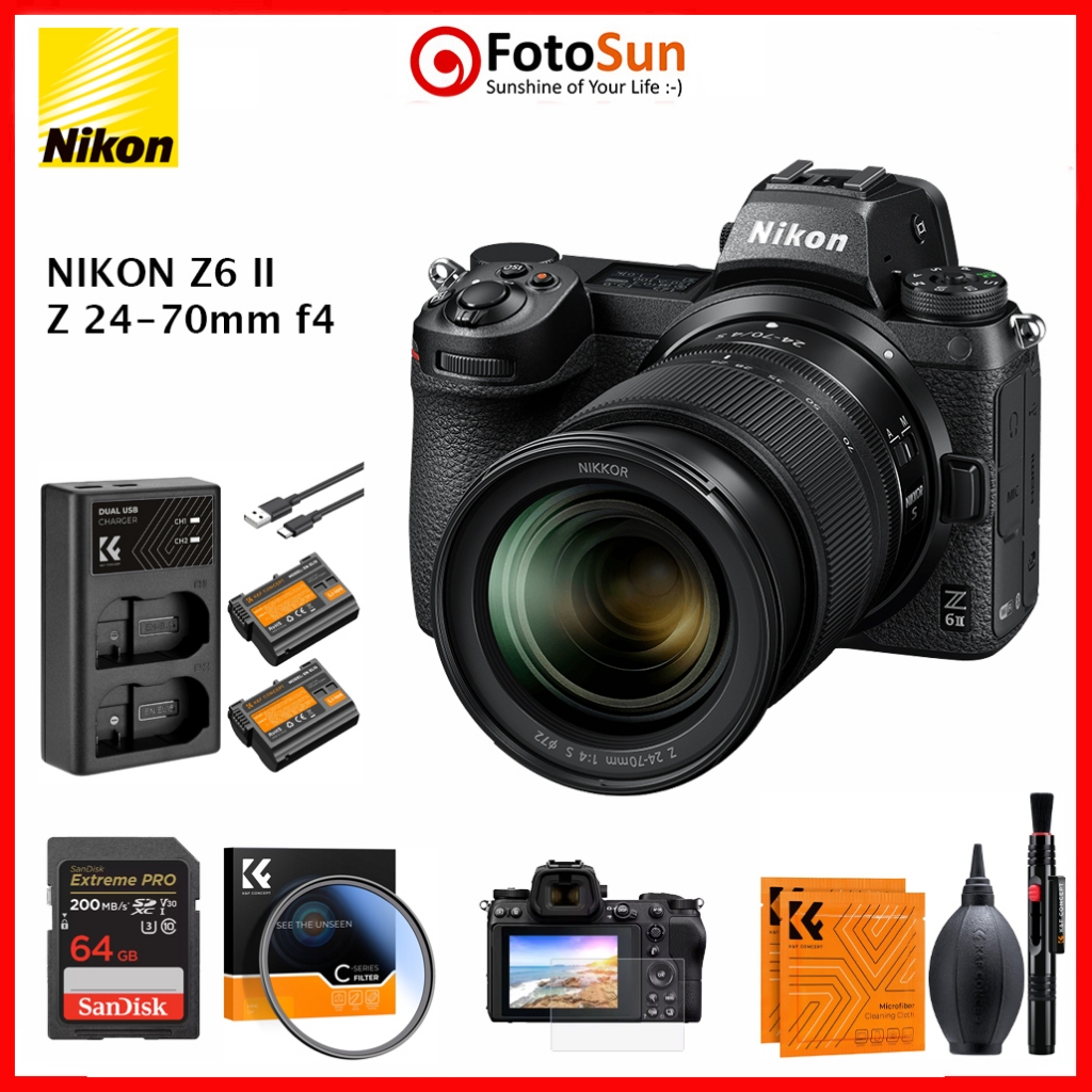 Nikon Z6ii Z6iii 24-70mm f4 kit | Shopee Malaysia