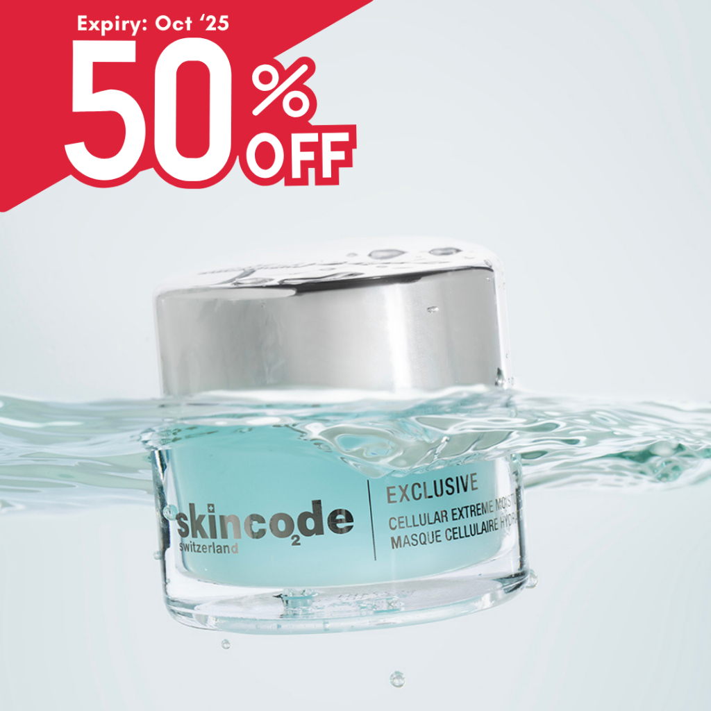 (EXP:10/25) Skincode EXCLUSIVE Cellular Extreme Moisture Mask (50ml ...