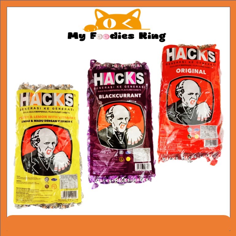 1.8kg Hacks gula gula Candy Honey Lemon / Original / Blackcurrant [ My ...